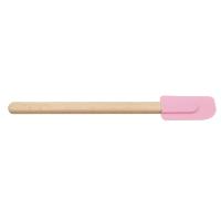 China wooden silicone Spatula with wood handle for sale