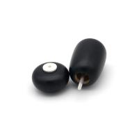 China White Black Pepper Mill Grinder Adjustable Ceramic Rotor Wooden Salt & Pepper Shakers for sale