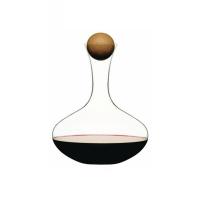 China Rubber Wood Ball Stopper For Glass Wine Decanter for sale