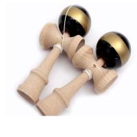 China Colorful Beech Wood Wooden Kendama Custom Kendama With String for sale
