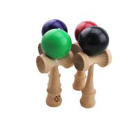 China Colorful Beech Wood Wooden Kendama Custom Kendama With String for sale