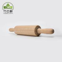 China Classic Pasta Cookie Wooden Baking Tools Baking Dough Wood Rolling Pin for sale