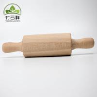 China Classic Pasta Cookie Wooden Baking Tools Baking Dough Wood Rolling Pin for sale