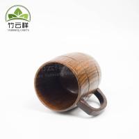 China Ecodesign Gift Wooden Cup Rustic Beer Mugs Handmade for sale