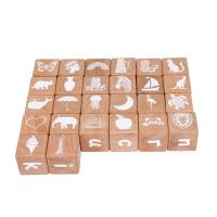 China Unisex Animals Theme Number Sorting Board 1.25inch ABC Building Blocks for sale