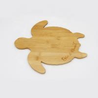 China Kitchen  345mm X 300mm Wooden Bamboo Cutting Board Animal Shape for sale