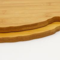 China Kitchen  345mm X 300mm Wooden Bamboo Cutting Board Animal Shape for sale