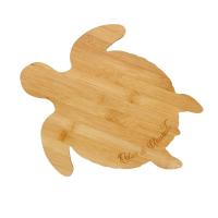 China Kitchen  345mm X 300mm Wooden Bamboo Cutting Board Animal Shape for sale