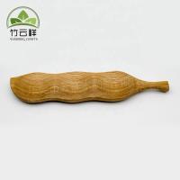 China Wooden Serving Tray Platter with Leaf Design Serveware Kitchen Accessories Good For Organize Cake Or Fruits for sale