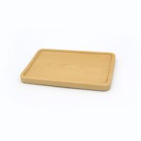 China 300mm X 200mm Polished Wooden Serving Tray Beech Wood Fruit Tray for sale