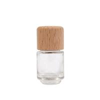 China Modern Beech Wood Perfume Bottle Lid Printing Logo Essential Oil Bottle Cap for sale
