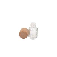 China Modern Beech Wood Perfume Bottle Lid Printing Logo Essential Oil Bottle Cap for sale