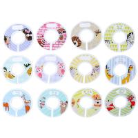 China Custom Baby Closet Dividers- Wood Toddler Nursery Closet Dividers , Clothes Organizers for Newborn Gift for sale