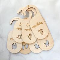 China Mom Baby Shower Hanging Clothes Dividers Wardrobe Cabinet Dividers For Clothes for sale