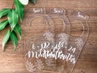 China 12 Pcs Baby Cloth Divider Card Hanging Clothes Closet Shelf Dividers Monthly  For Babies for sale