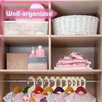 China Hot Selling Eco-friendly Wooden Baby Closet Dividers Hanging Set  For Newborn Gift for sale
