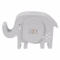 China Personalised Engraved Lion Money Box Bank Kids Savings Pocket Money Piggy Bank  Wooden Animal Money Box Gift for Babies for sale