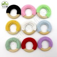 China Wooden Rings for Crafts, Macrame Rings, Wood Teething Ring for sale