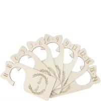China Nursery Decor Adorable Hanging Baby Closet Organizers and Wood Closet Dividers for sale