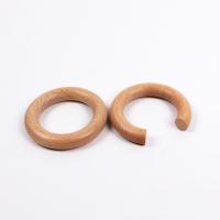 China Beech wooden baby teether Ring-Custom wood ring for sale