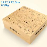 China Montessori Beech Eco Friendly Intellectual Hearing Toy Baby Cartoon Early Educational Toy for sale