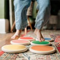 China Montessori Childrens Stepping Stone Toys Toddler Stepping Stone Balance Toy for sale