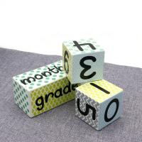 China Custom Wood Blocks for Kids Colorful Baby Letter Number Models Educational Modern Construction Toys Photo Prop Ideas for sale