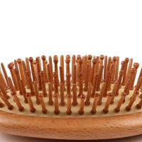China Wooden Paddle Brush,Natural Beech wooden Handle Hair  Brush -wooden massage comb for sale