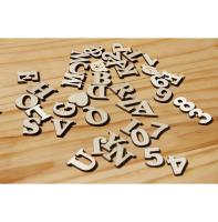 China Wooden Craft Letters - Natural Wood Alphabet Capital Letters - Cutout Wooden Letters for Home Decor and Kids Learning for sale