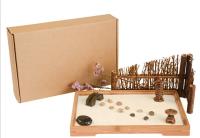 China Sand Garden for Desk Landscape Sandbox Stress Relief Toy Gift Home Office Living Room Decoration Crafts for sale
