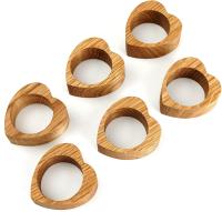 China Handmade Wood Napkin Ring for sale