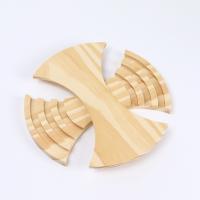 China OEM Chic Wooden Calendar Ply Wood Wooden Block Perpetual Calendar for sale