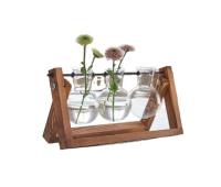 China Wooden Trio Vase Holder for Home Decoration for sale