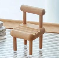 China Mini Wooden desk phone holder for table ,wooden cell phone stand for sale