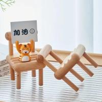 China Mini Wooden desk phone holder for table ,wooden cell phone stand for sale