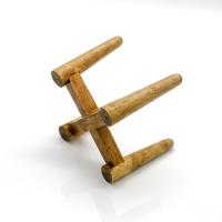 China Retro Rubber wooden plant stand -Hight quality wooden planter for sale
