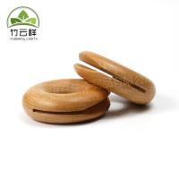 China Wood Rings wooden hoop Circle Wood Pendant Connectors for DIY Projects Jewelry and Craft Making for sale
