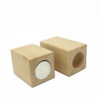 China Beech wooden candle stand  wooden candle holders wooden candle sticks for sale