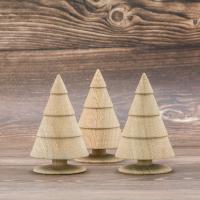 China wooden Mini Christmas tree decoration for dinning room for sale