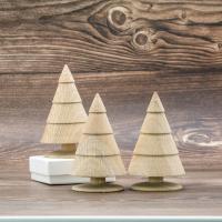 China wooden Mini Christmas tree decoration for dinning room for sale