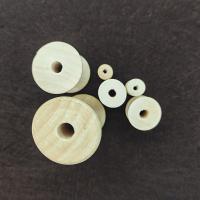 China Wooden spools custom natural wood spool wooden kite line spool for sale