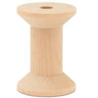 China Cheap Empty Wooden Spool Mini Wooden Spool Wooden Thread Spool for sale