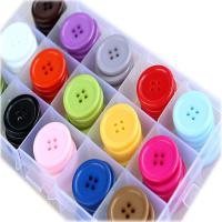 China Wholesale Custom Colorful 4 holes Wooden Round Buttons For Clothing  Shirt for sale