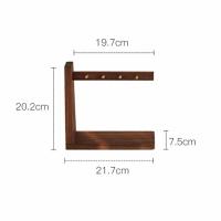 China Creative decoration solid wood key holder Key Plate Perfume Tray valet tray Jewelry Dishes Wood Watch Organizer Storage Tray for sale