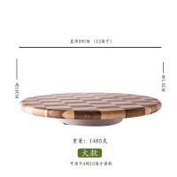 China Acacia wood Cake Plate Tray Turntable Rotating Cake Stand Cake Decorating Rotary Table For Kitchen for sale