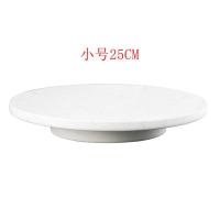 China Acacia wood Cake Plate Tray Turntable Rotating Cake Stand Cake Decorating Rotary Table For Kitchen for sale