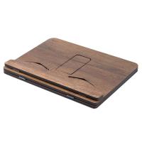 China Personalized Adjustable Wooden Book Stand & Cookbook Recipe Holder Custom Foldable Portable Bible Stand Book Reader Bookend for sale