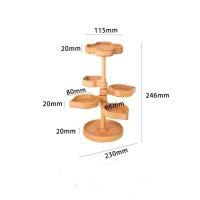 China Original Handmade Solid Wood Jewelry Stand Jewelry Watch Storage Wooden Shelf Tray Display Jewelry Storage Holiday Gifts for sale