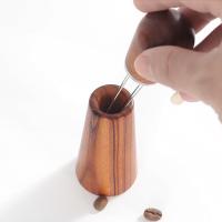 China Coffee Stirrer, Professional Espresso Stirring Distribution Tool Coffee Powder Hand Tamper Distributor ,wooden coffeeNeedle, for sale