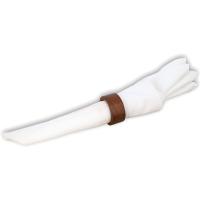 China Round Shaped wooden Acacia Napkin Ring for wedding for sale